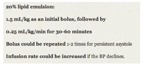 Intravenous Lipid Emulsion Therapy (ILE) – EmergencyPedia